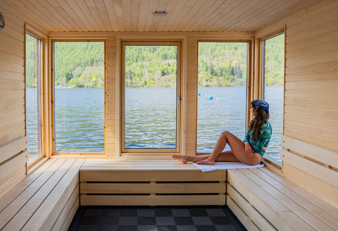 HotBoat Floating Sauna | Taymouth Marina | Hot Tub Breaks Scotland
